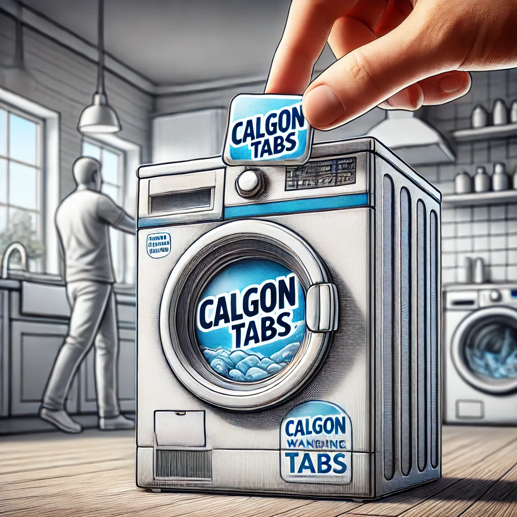 Calgon Tabs Anwendung: Wie man Waschmaschinen richtig pflegt